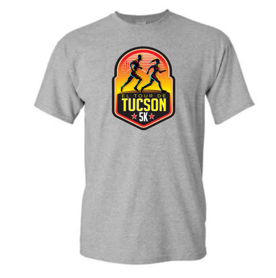 5K El Tour de Tucson 2024 Event Tees | El Tour de Tucson